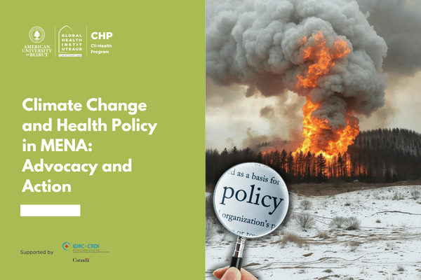 Climate Change and Health Policy in MENA: Advocacy and Action - GHI ...
